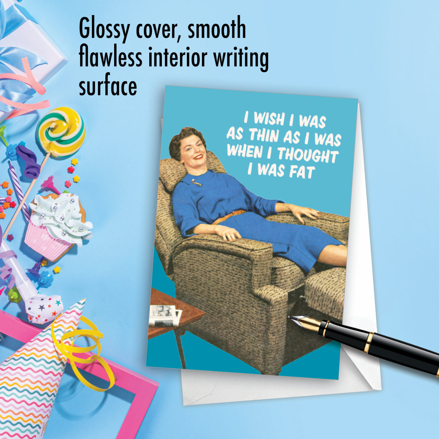 I Wish: Funny Birthday Greeting Card