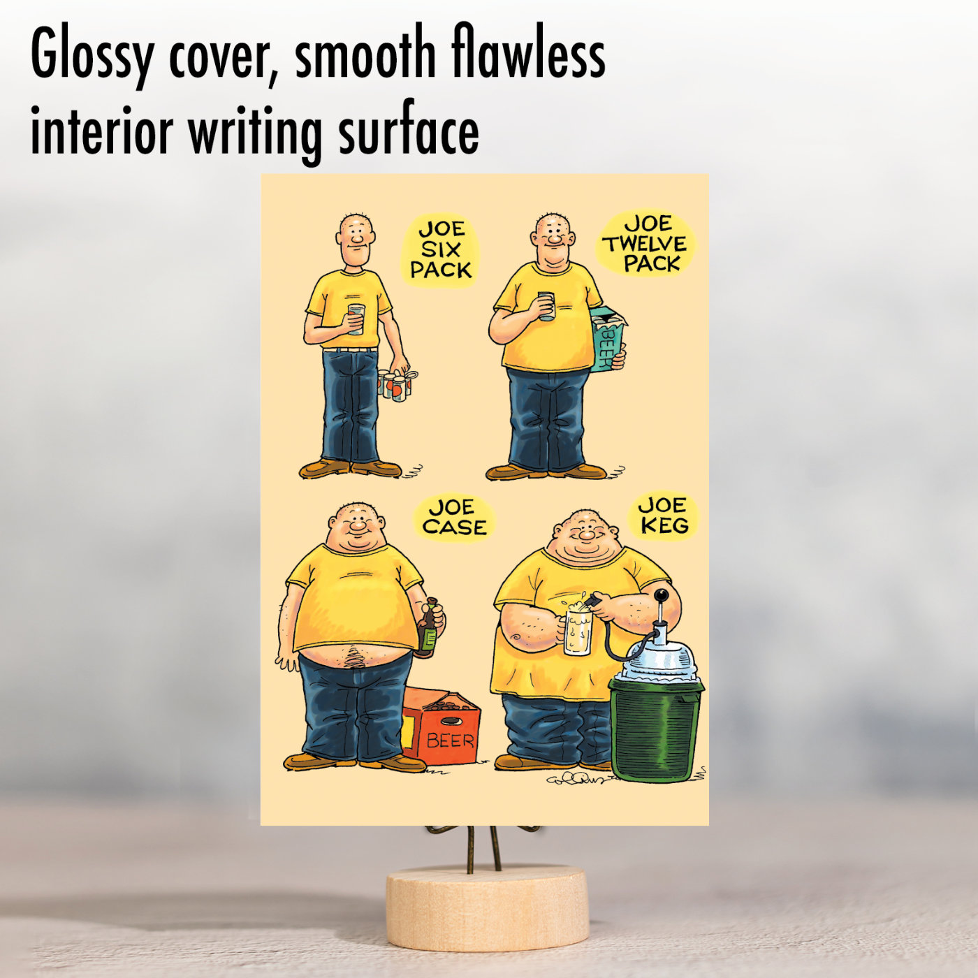 Joe Six Pack: Funny Birthday Card