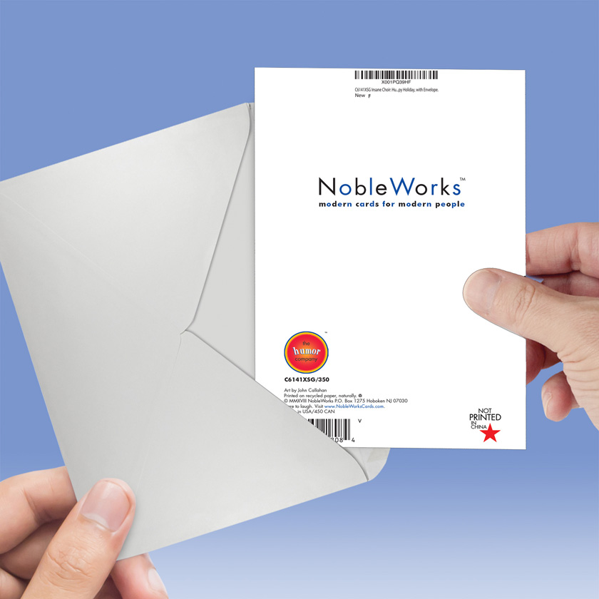 John Callahan's Insane Choir: Funny Merry Christmas Card