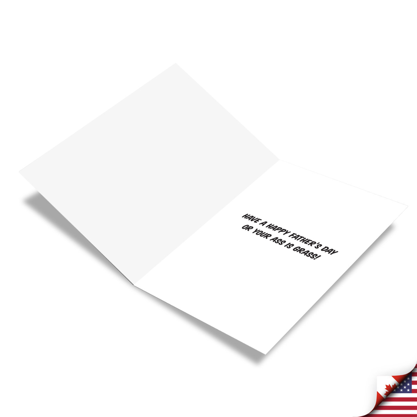 Kick Grass Father’s Day Card