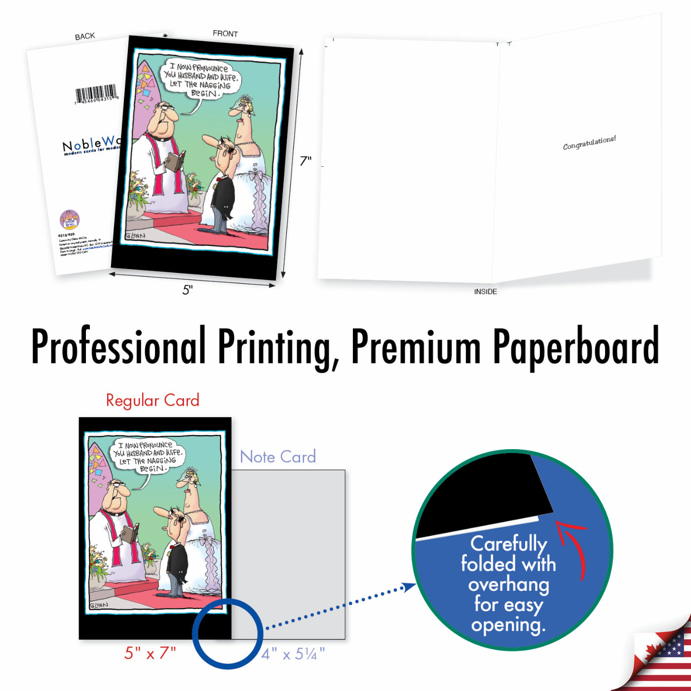 Let Nagging Begin: Funny Congratulations Greeting Card