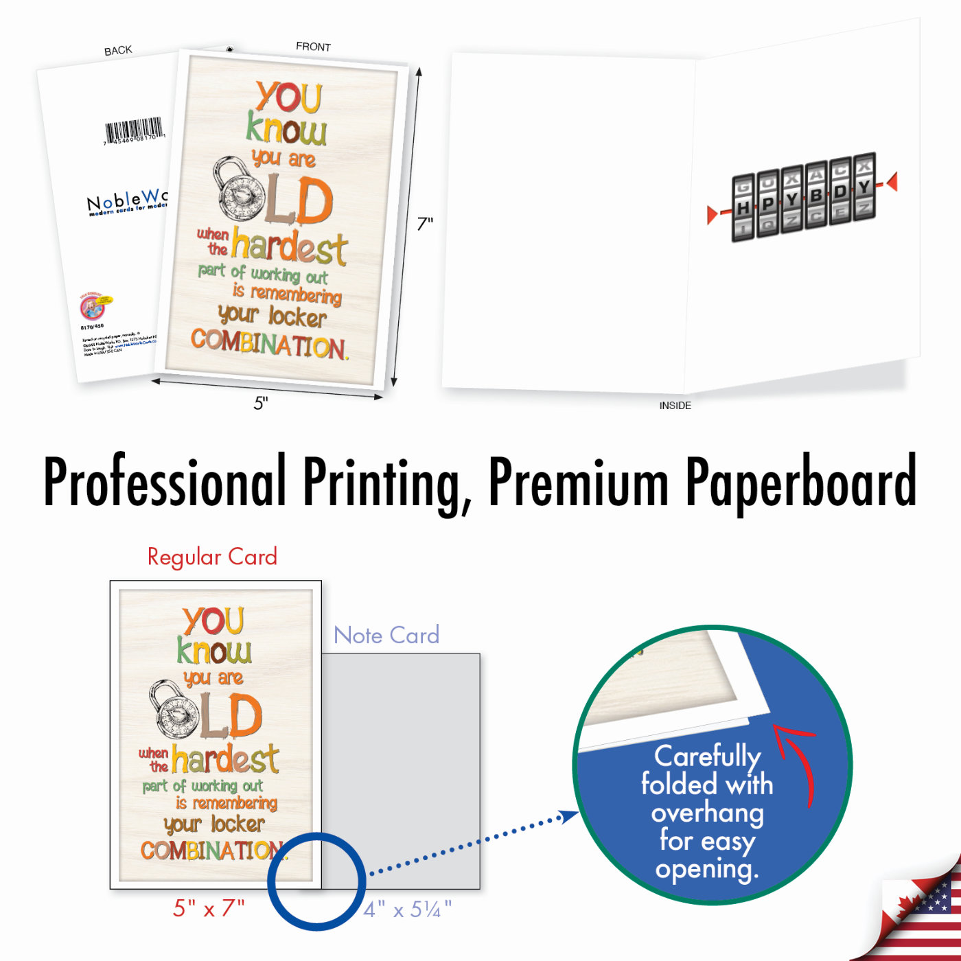 Locker Combination: Humor Birthday Greeting Card