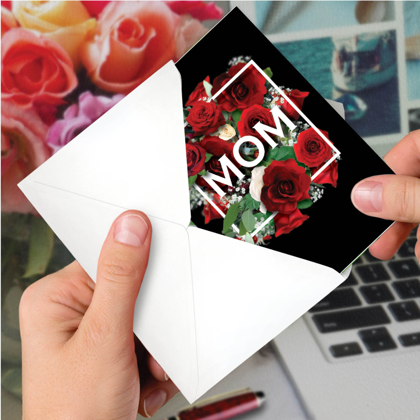 Mom Squared: Creative Mother's Day Greeting Card