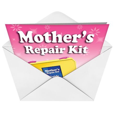 Moms Repair Kit Funny Birthday Greeting Card