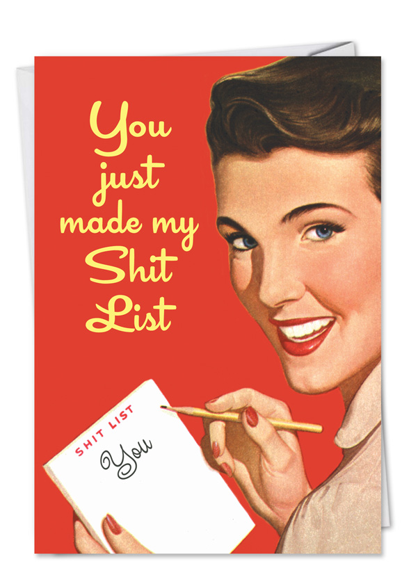 The Shit List Poster