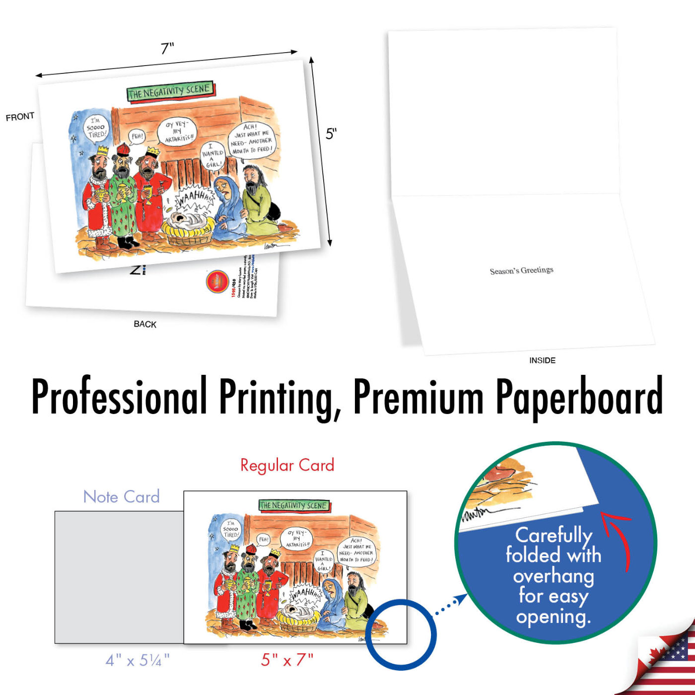 Negativity: Funny Christmas Greeting Card