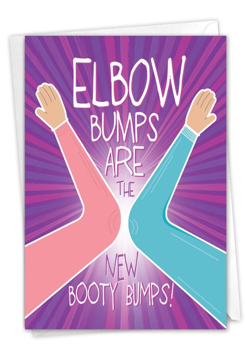 New Booty Bumps: Hilarious Friendship Greeting Card