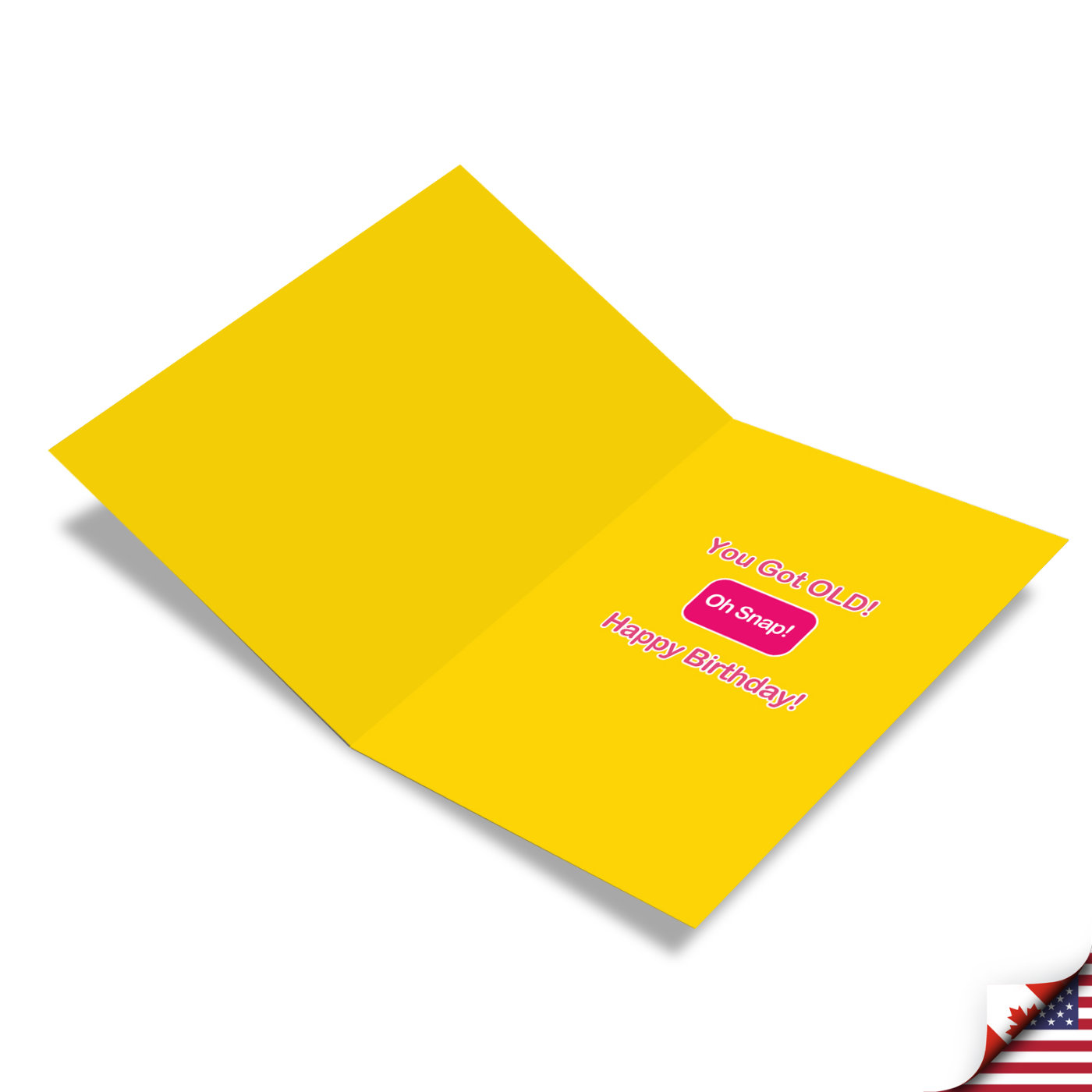 Oh Snap: Humor Birthday Card