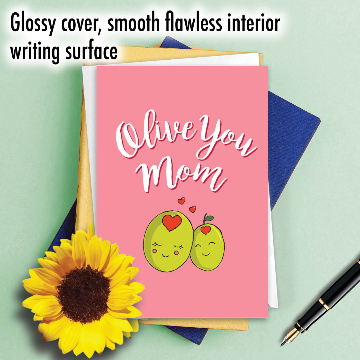 Olive You Mom: Funny Mother's Day Greeting Card