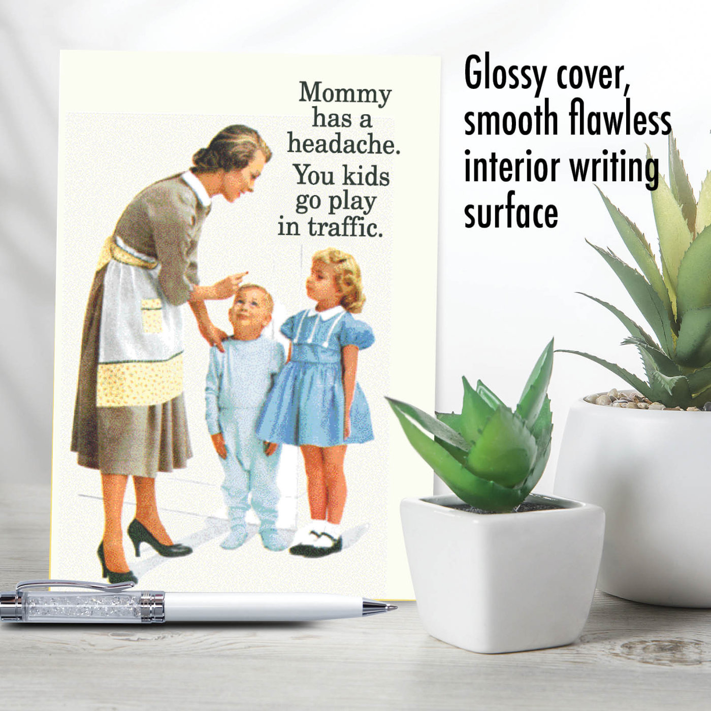 Play in Traffic: Funny Mother's Day Greeting Card