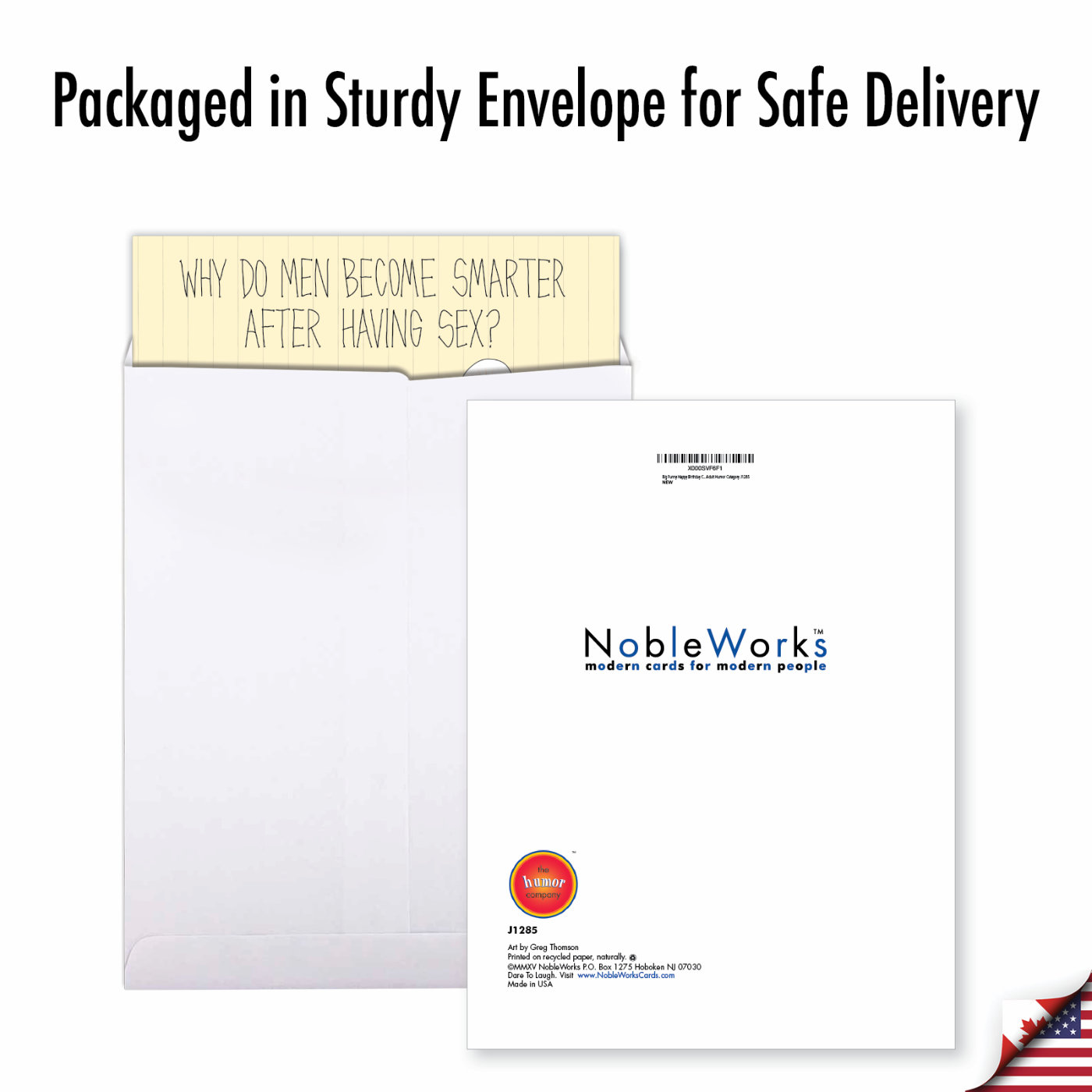 Plugged Into A Genius: Funny Birthday Jumbo Card