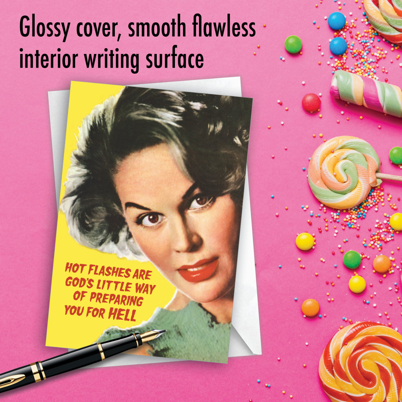 Preparing For Hell: Funny Birthday Greeting Card