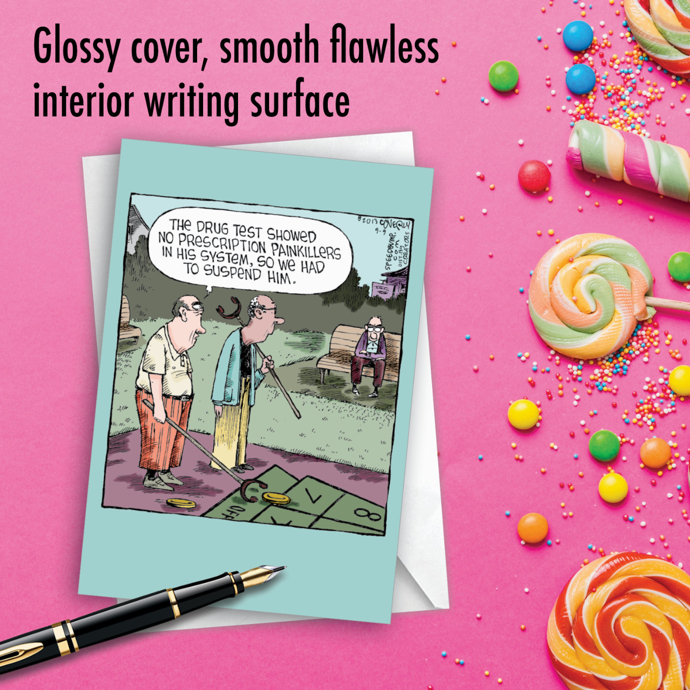 Prescription Drug Test: Funny Birthday Greeting Card