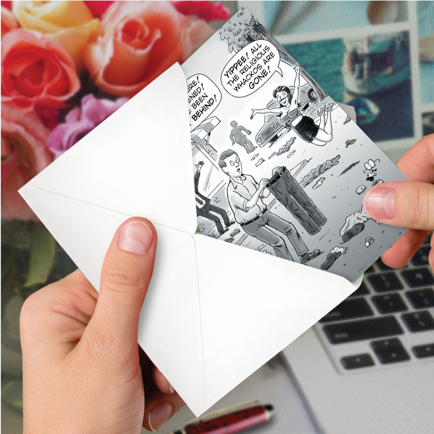 Rapture: Funny Birthday Greeting Card