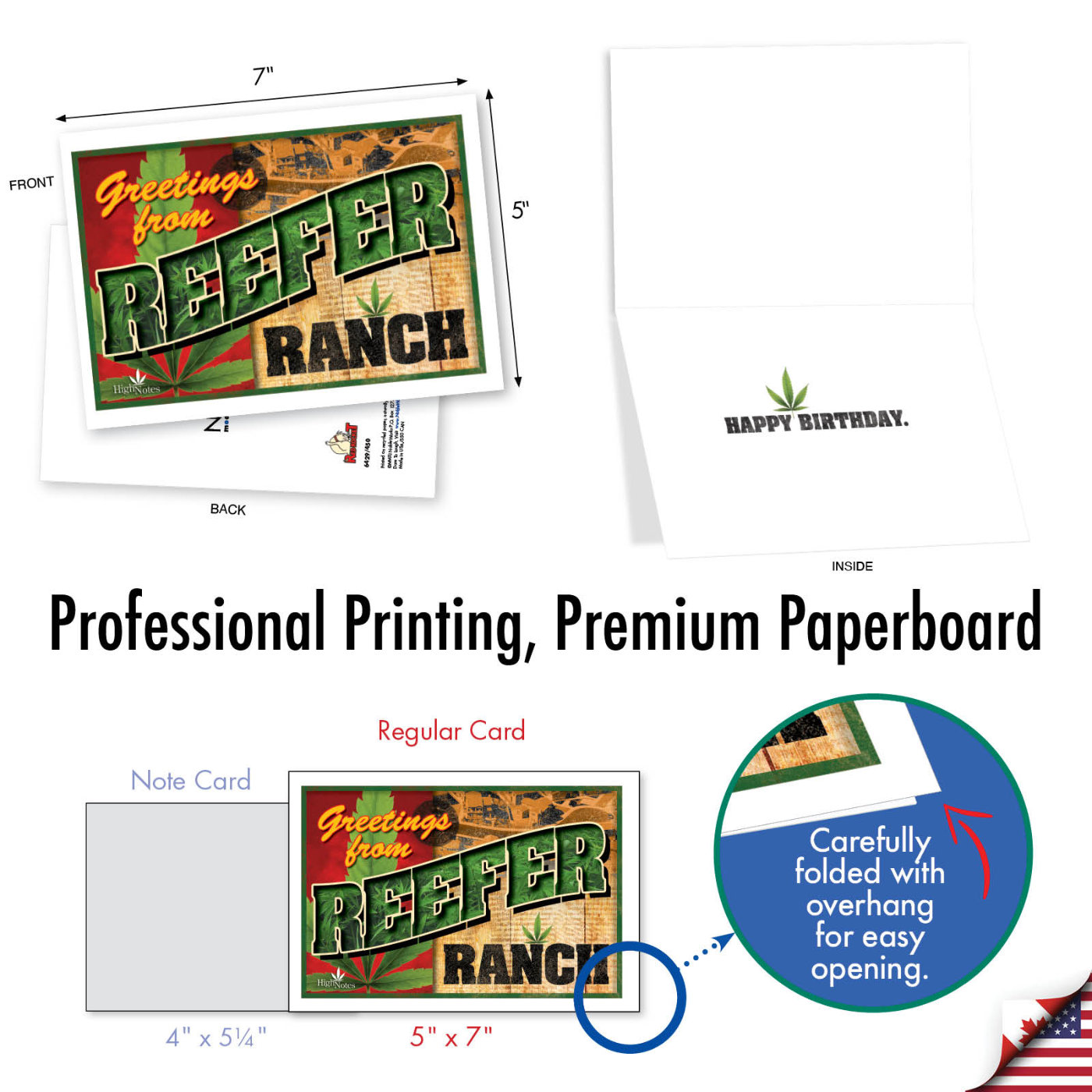 Reefer Ranch: Funny Birthday Card