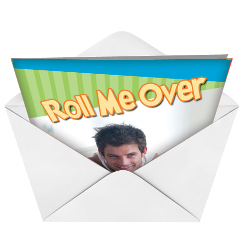 Naughty Humor Birthday Greeting Card Roll Me Over Birthday