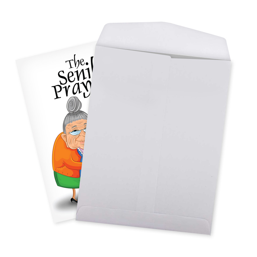 Senility Prayer Red Rocket Birthday Greeting Card