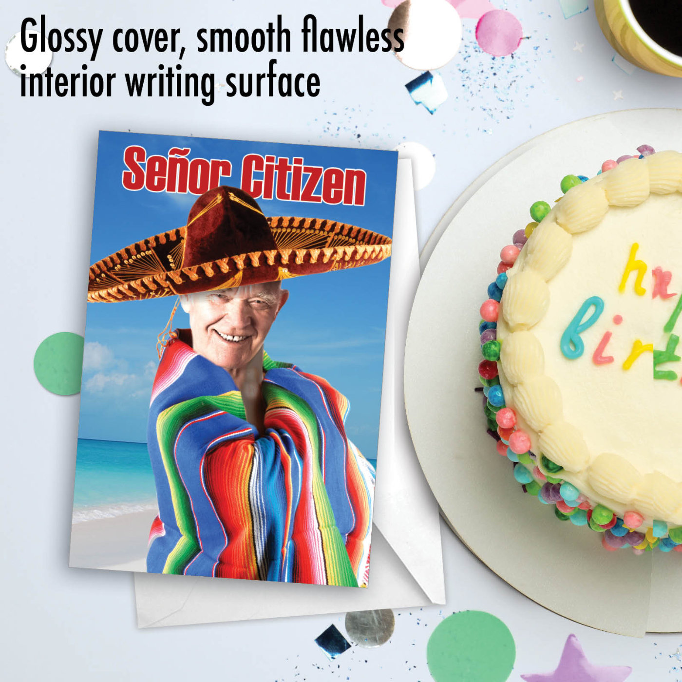 Senor Citizen: Humor Birthday Card