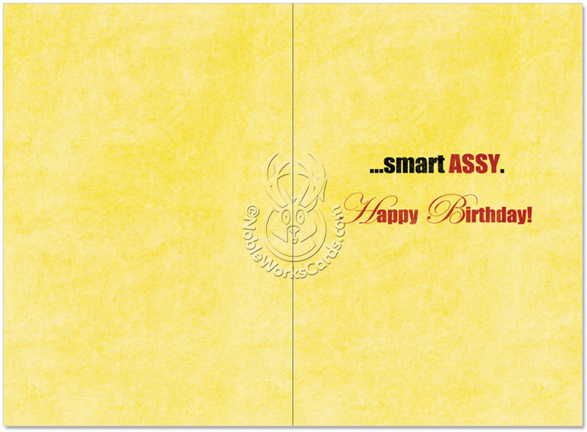 Smart Assy Picture Birthday Card