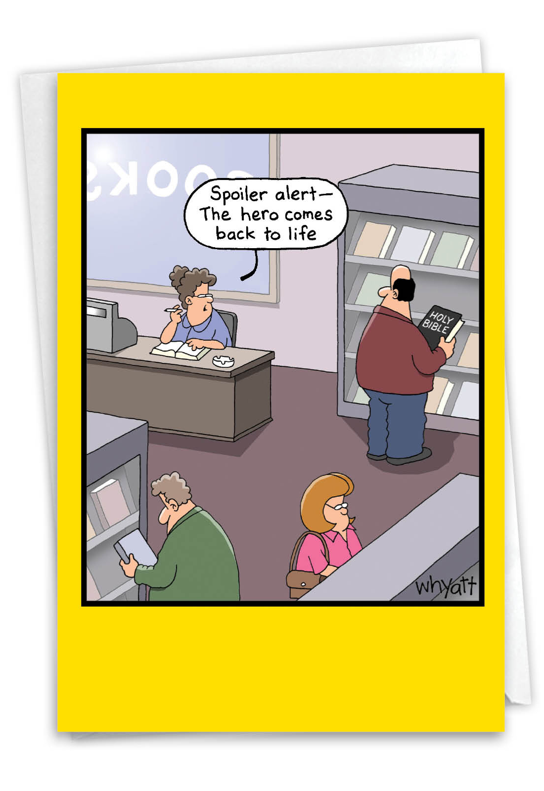 Spoiler Alert: Funny Birthday Greeting Card