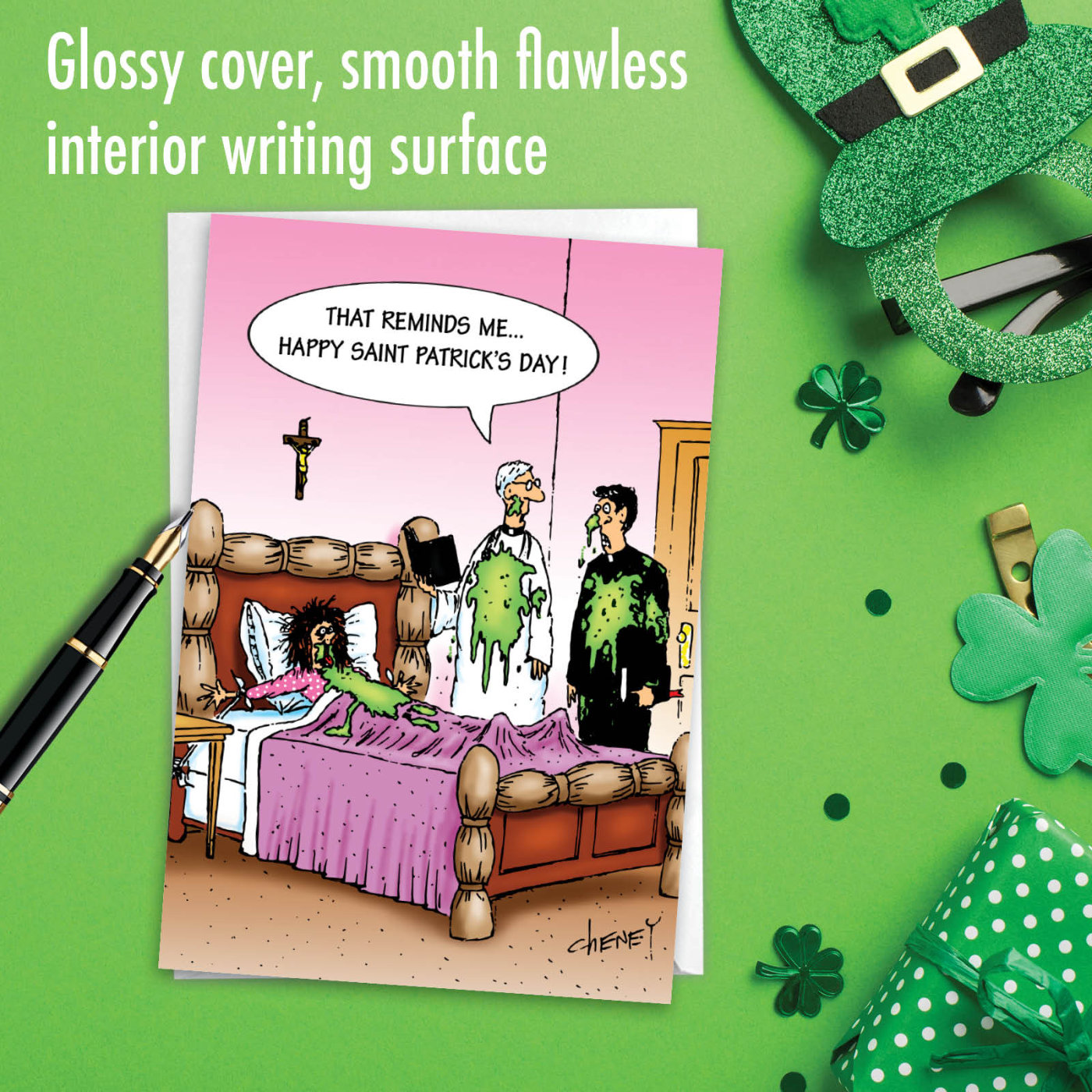 St. Patty Barf: Funny St. Patrick's Day Greeting Card