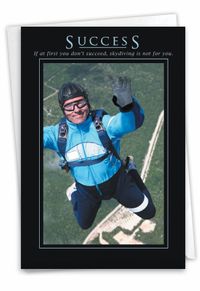 Cubicle Litter: Funny Congratulations Greeting Card