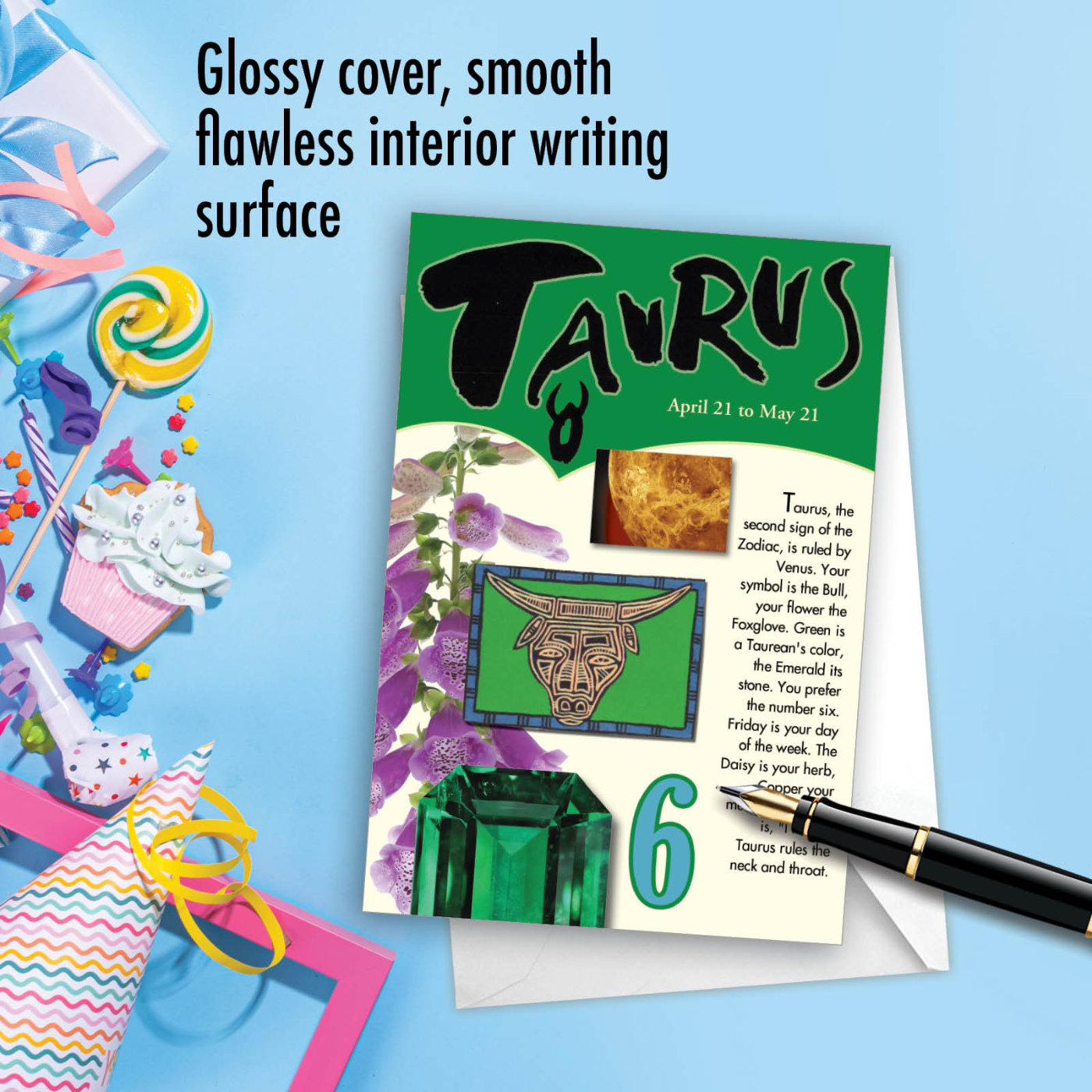 Taurus: Funny Birthday Greeting Card