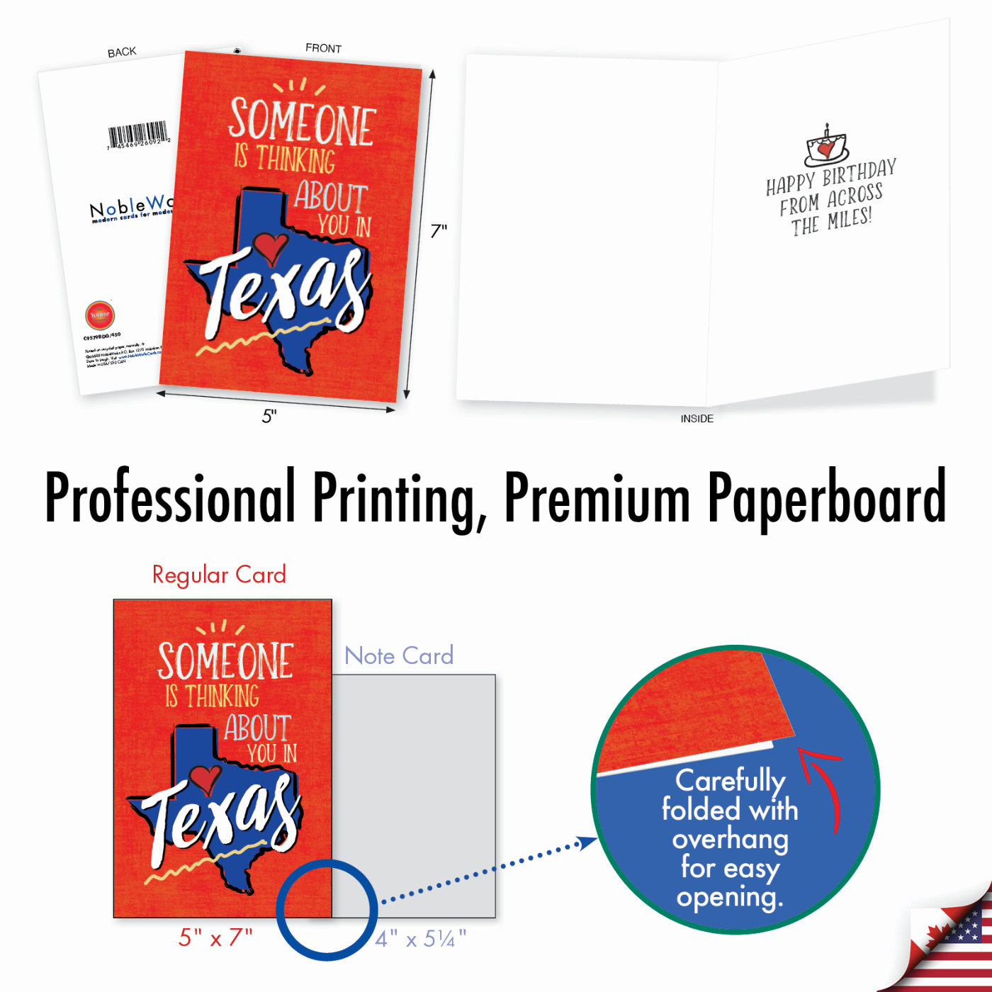 Texas: Humor Birthday Greeting Card