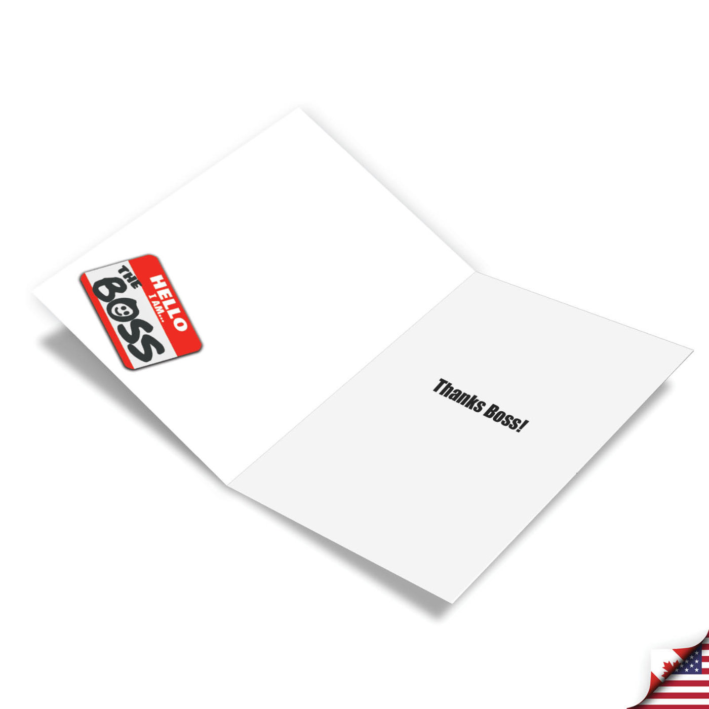 Thank You to a Great Boss: Stylish Boss Thank You Card