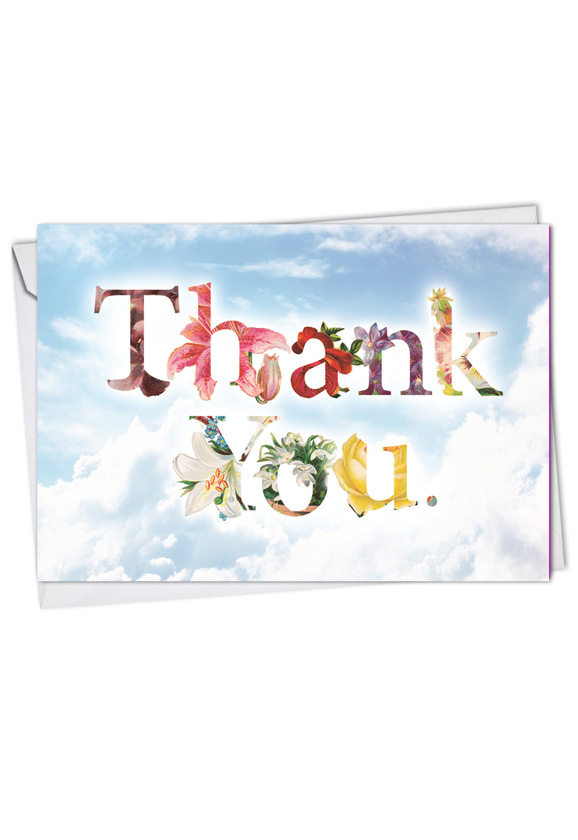 Thanks A Bunch Nobleworks By Design Thank You Card