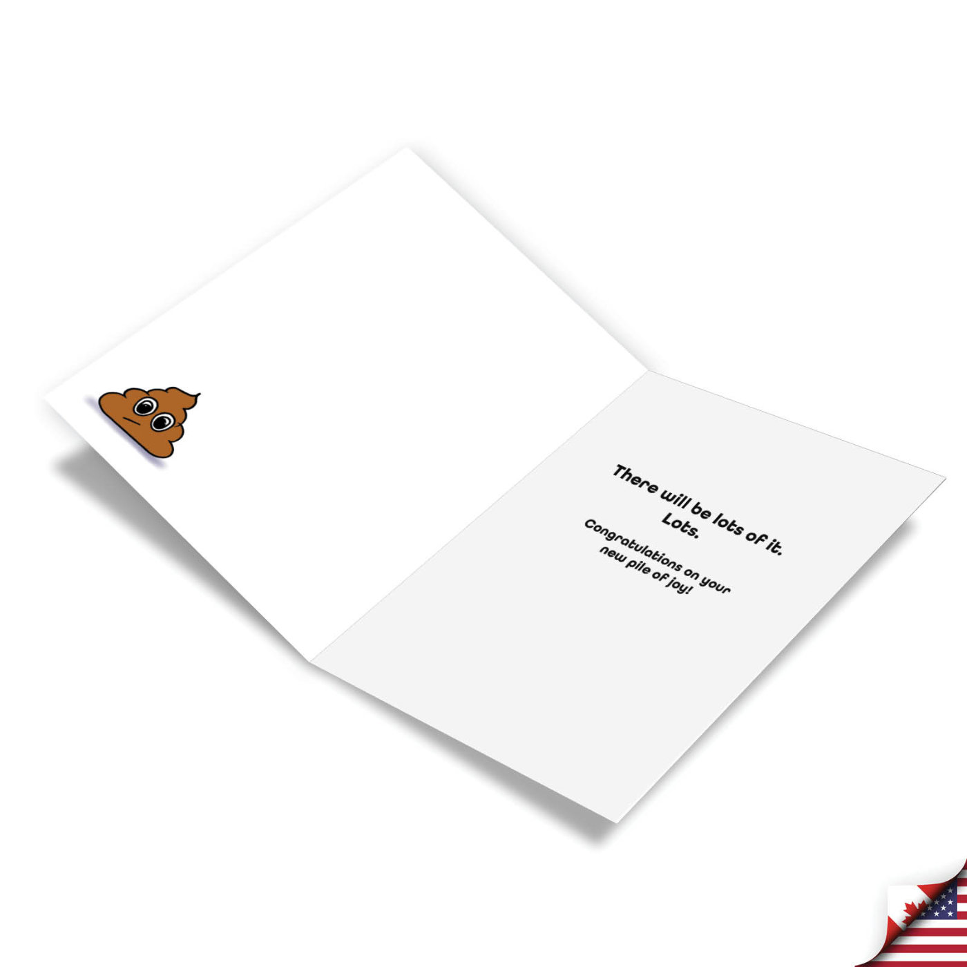 The Poop: Funny Baby Card