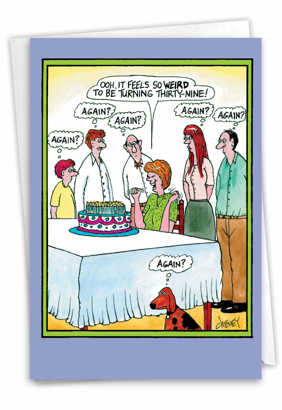 Birthday Funny Cartoon