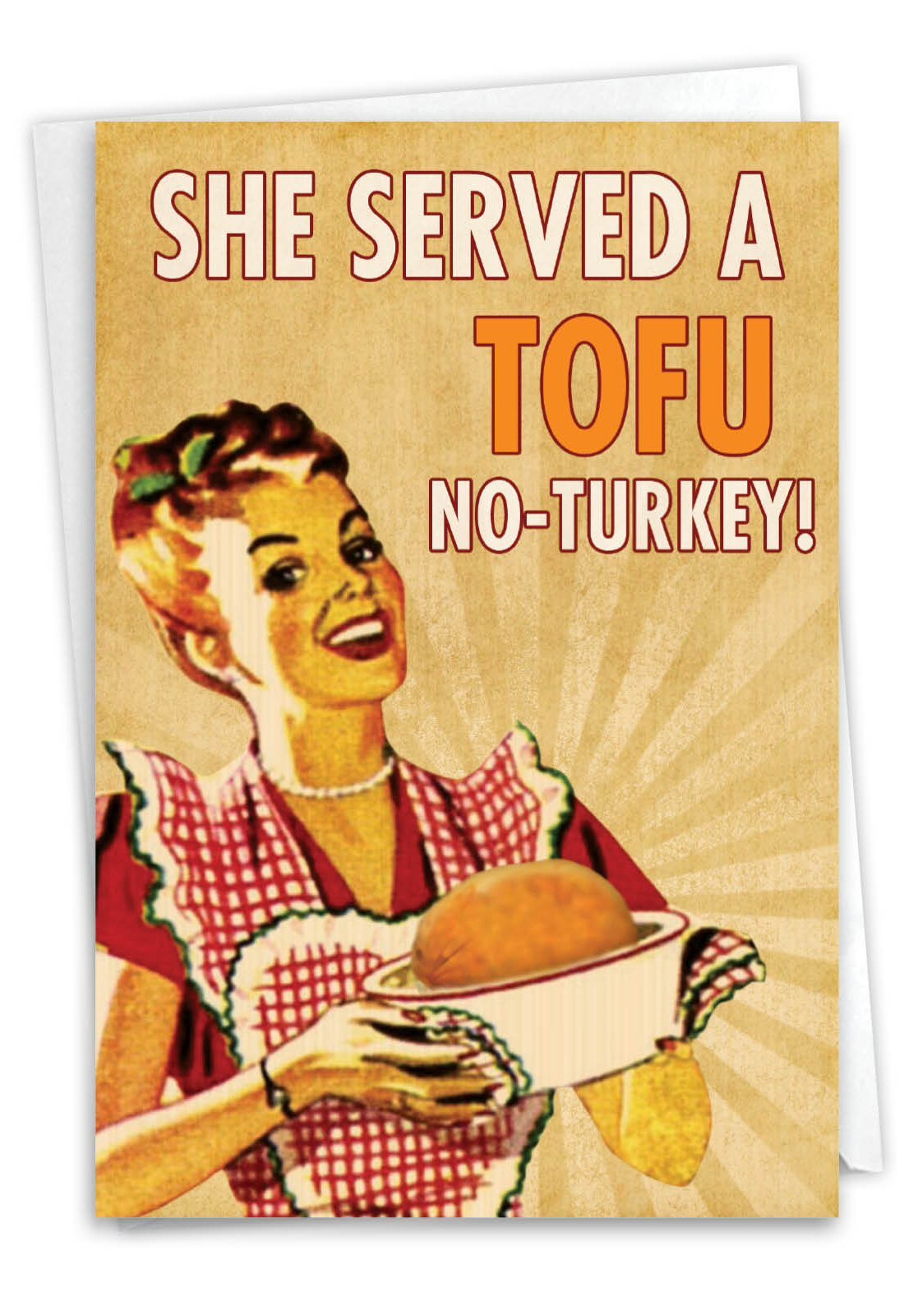 Tofurkey: Funny Thanksgiving Greeting Card