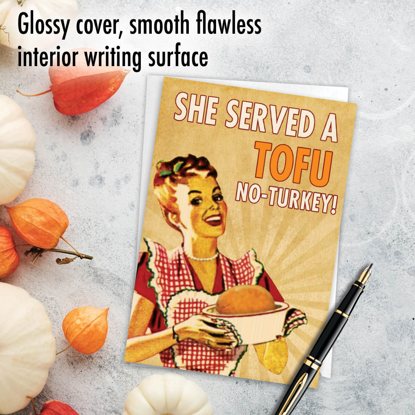 Tofurkey: Funny Thanksgiving Greeting Card