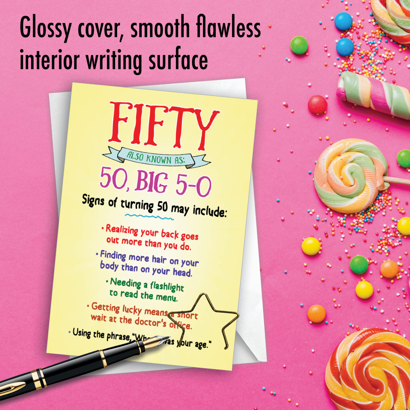 Turning Fifty: Funny Milestone Birthday Card