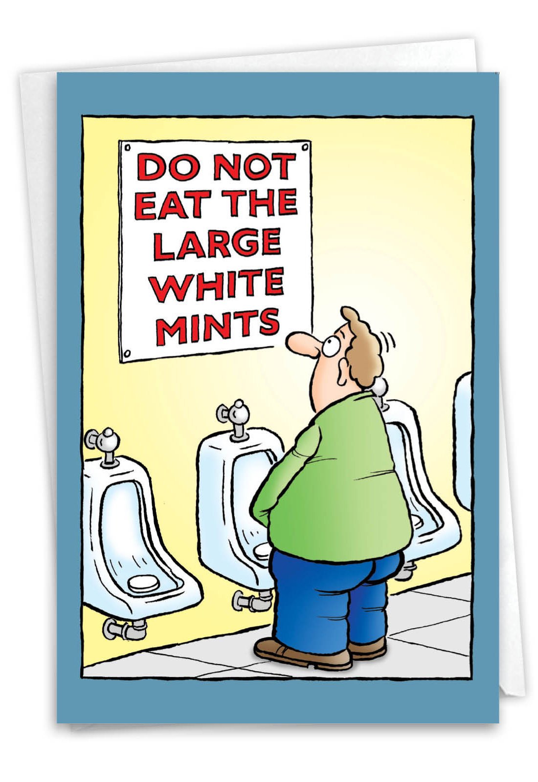 White Mints: Funny Birthday Greeting Card