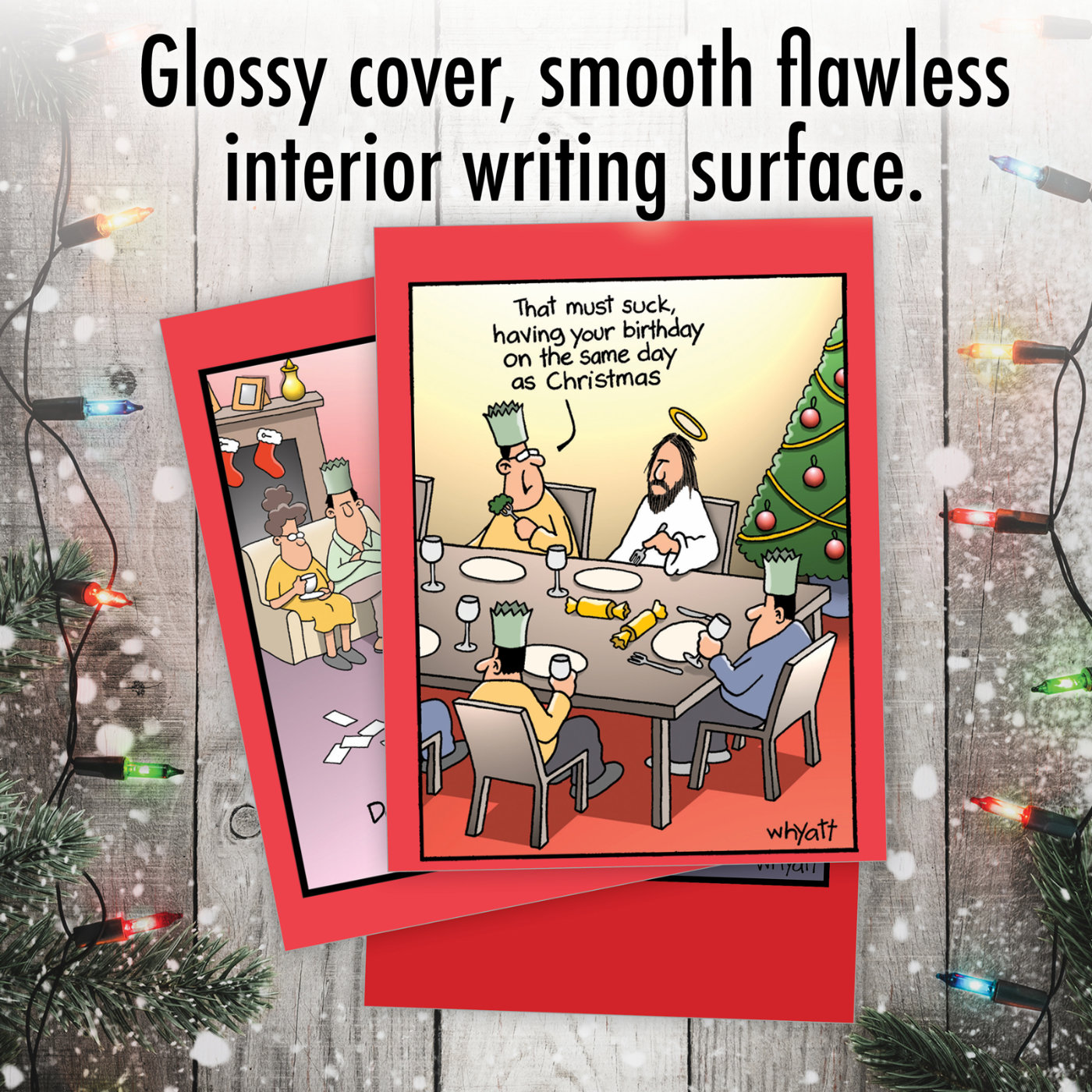 Whyatt's World Christmas: Funny Merry Christmas Assortment of 20 Cards ...