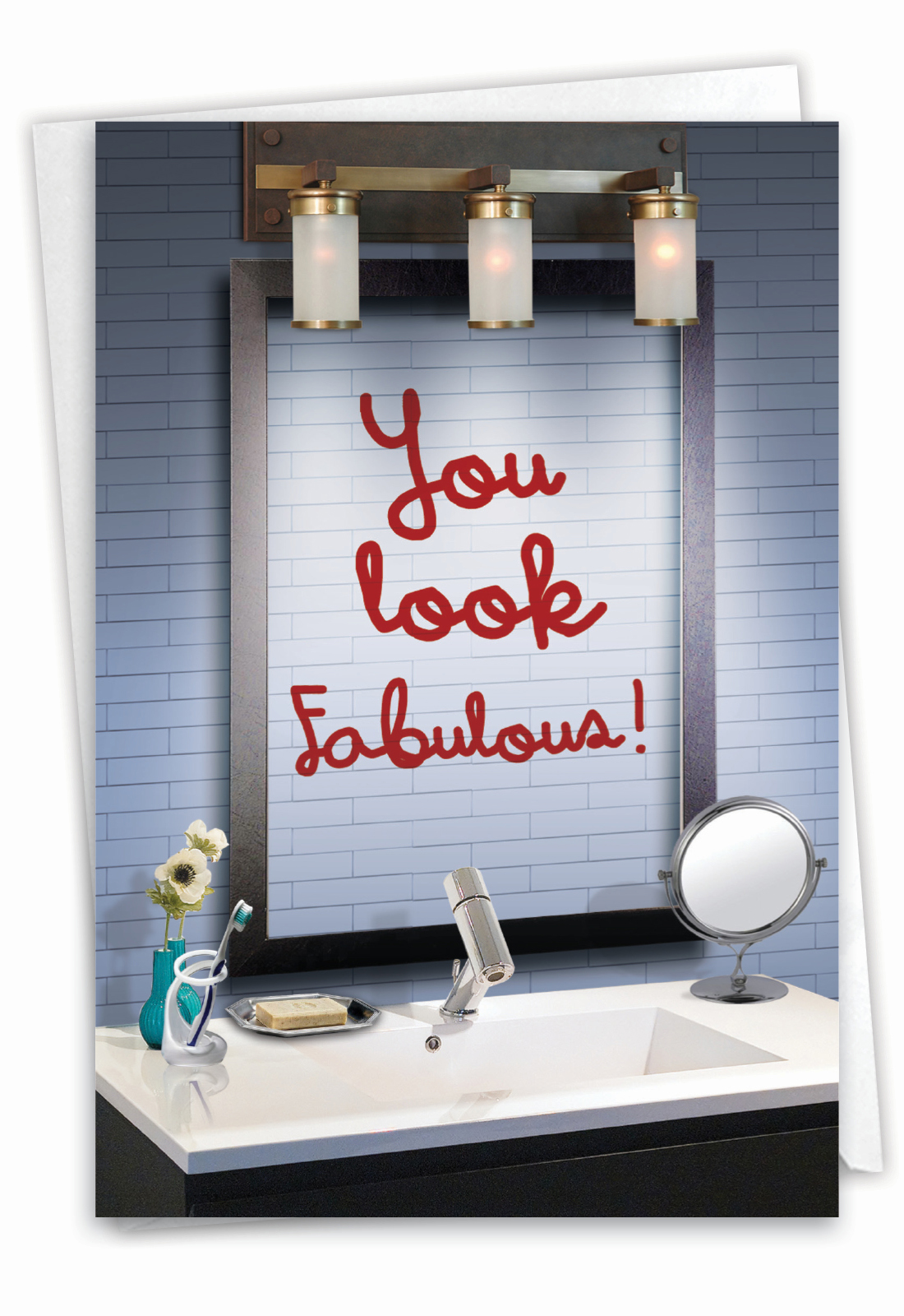 You Look Fine Funny Birthday Greeting Card