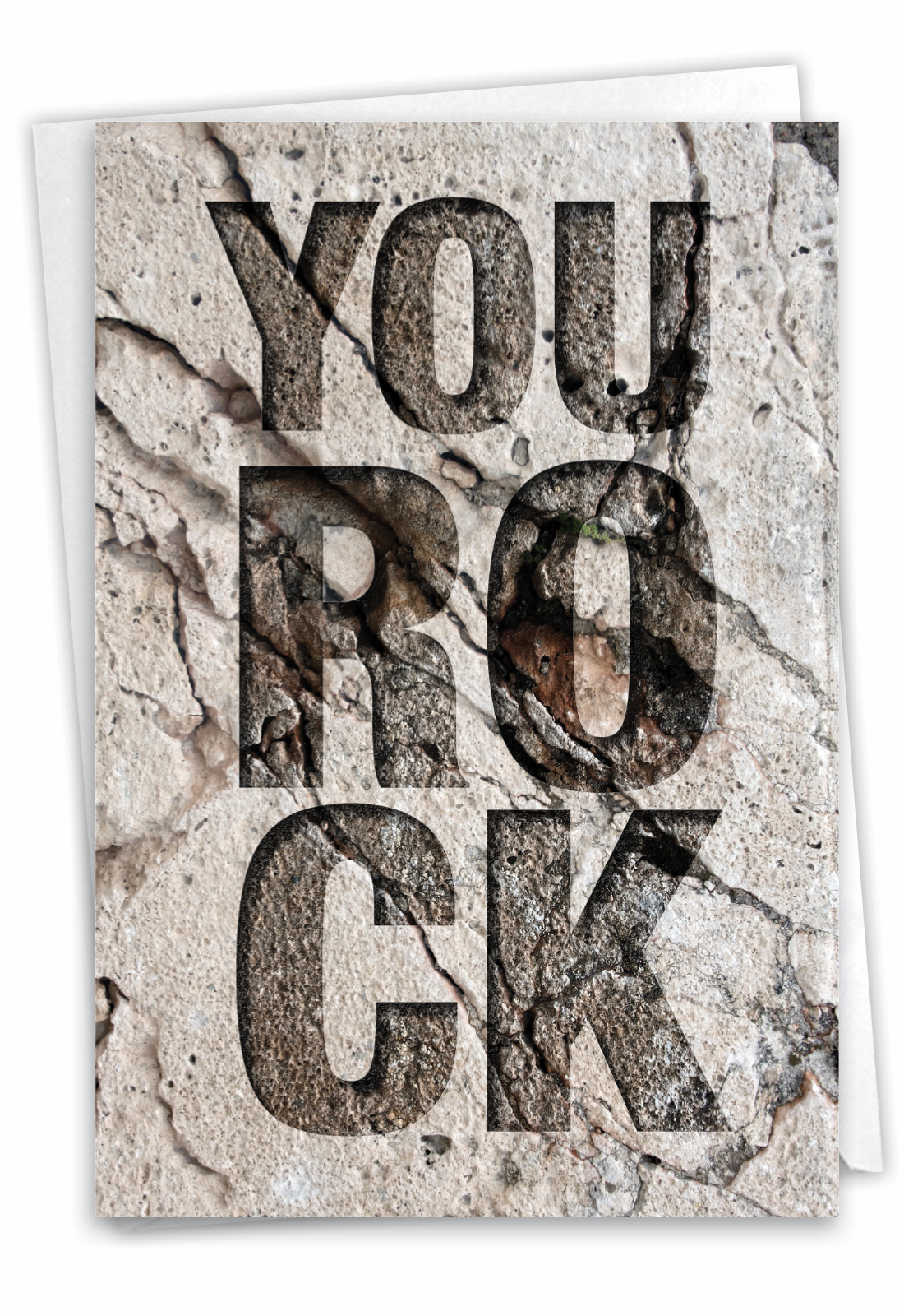 You Rock: Funny Congratulations Greeting Card