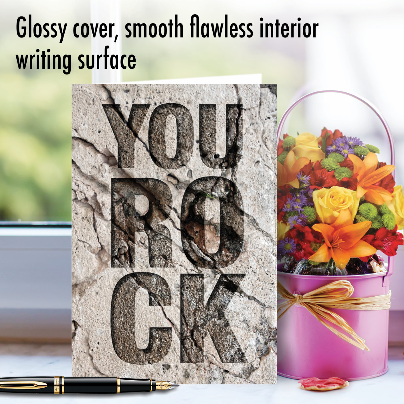 You Rock: Funny Congratulations Greeting Card