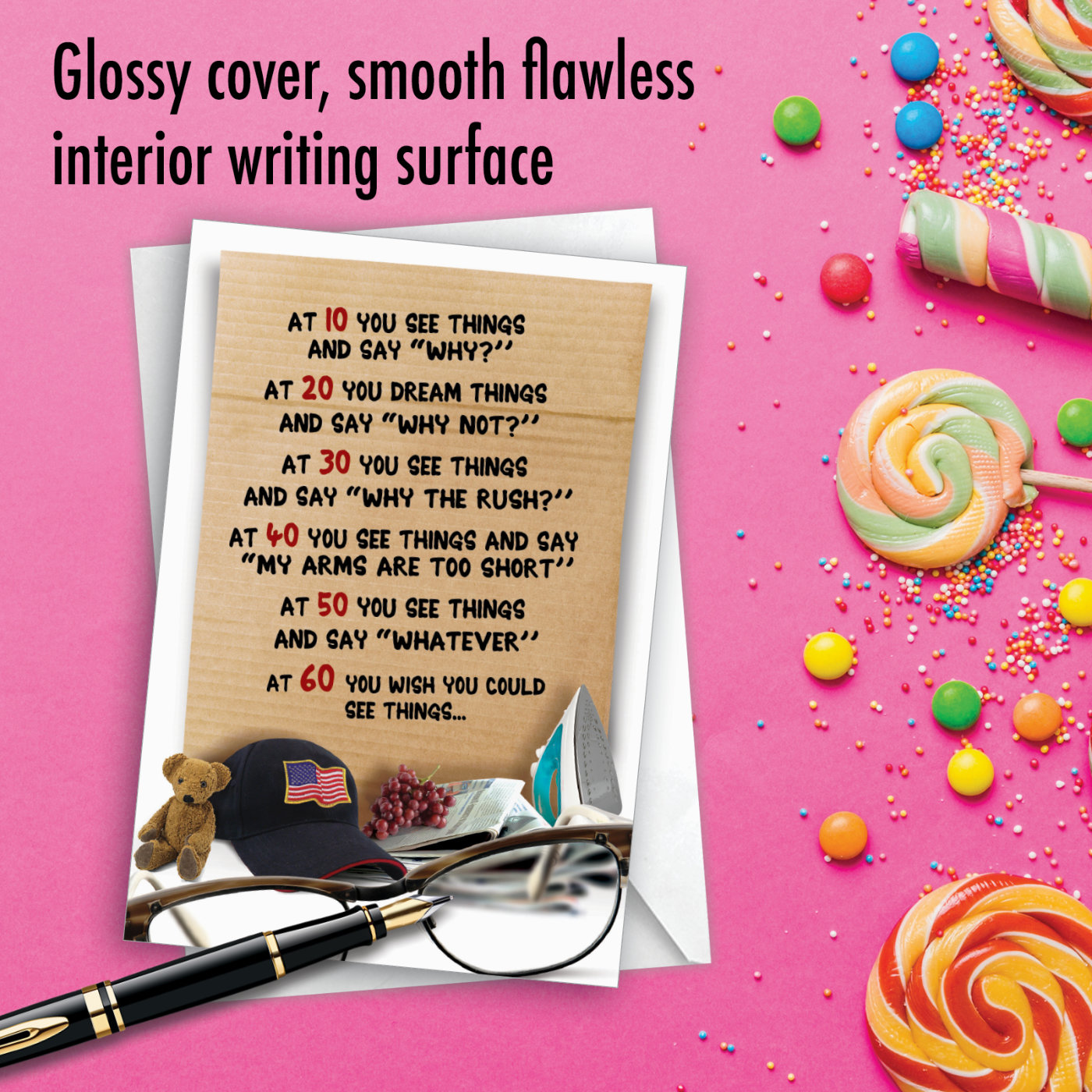 You See Things: Funny Birthday Greeting Card